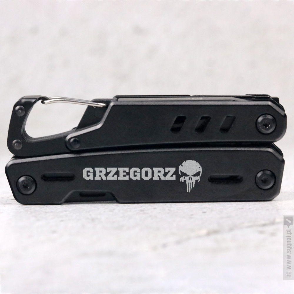 Grawerowany multitool Schwarzwolf Noble z personalizacją | Sygnat